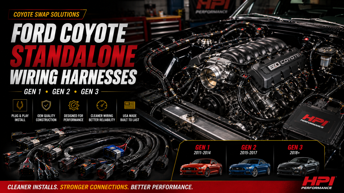 Ford Coyote Standalone Wiring Harnesses: Gen 1, Gen 2 & Gen 3 Swap Gui ...