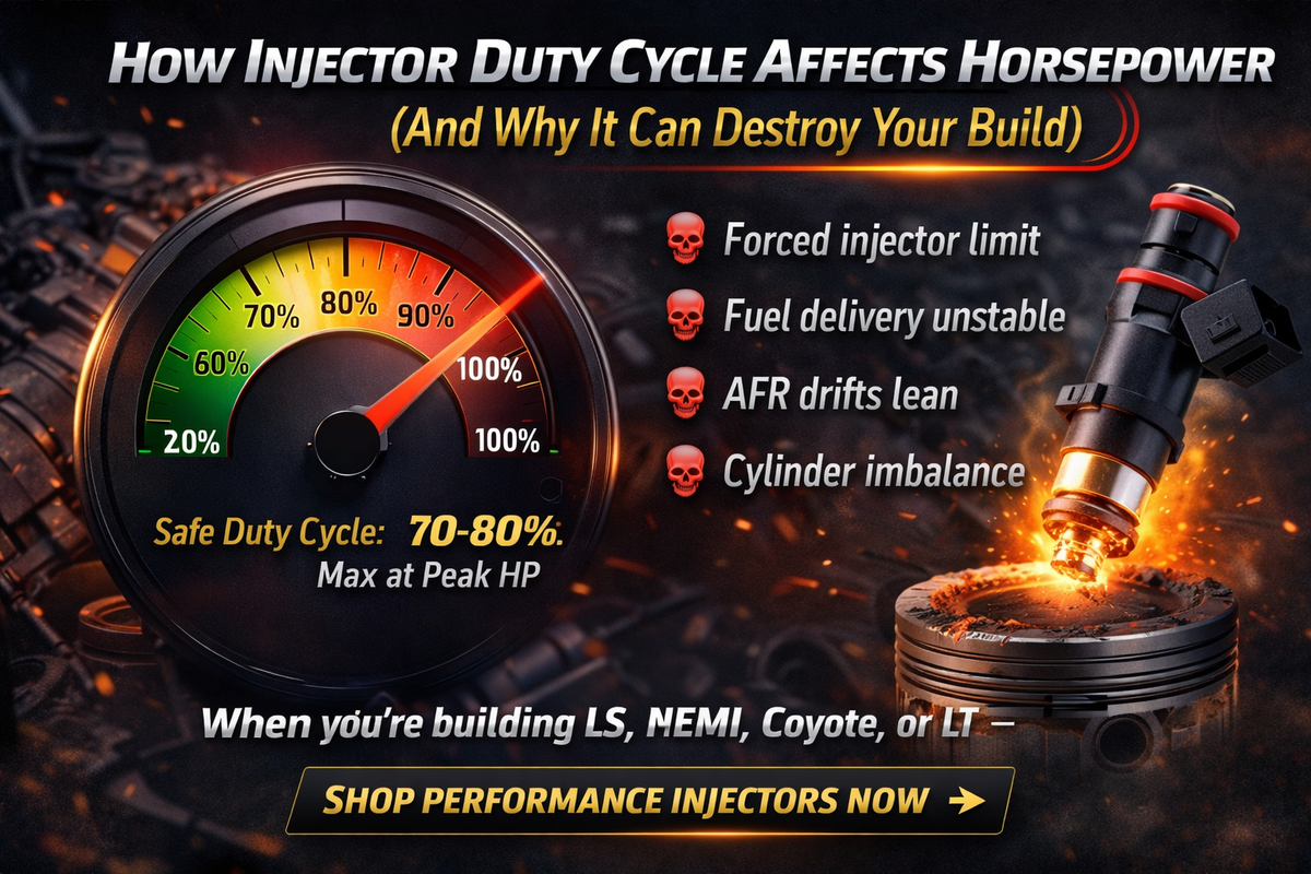 How Injector Duty Cycle Affects Horsepower (And Why It Can Destroy You ...