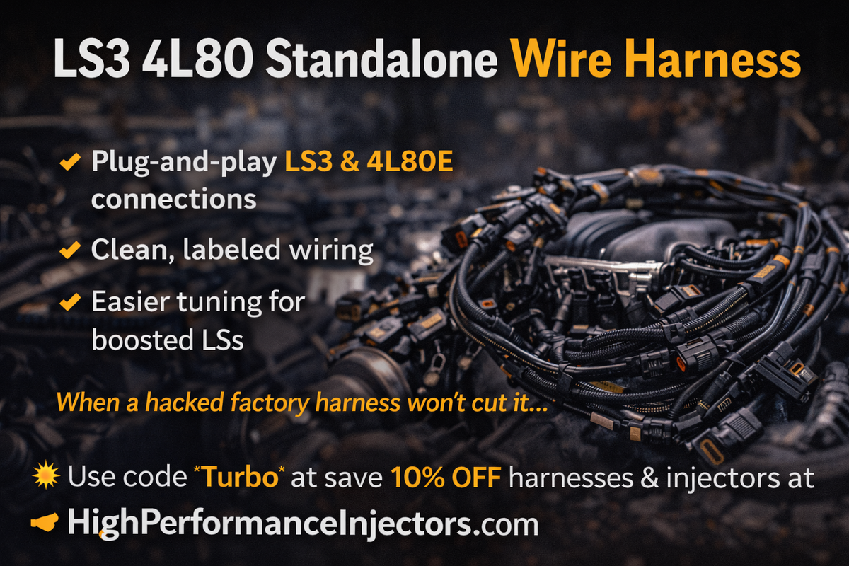 LS3 4L80 Standalone Wire Harness: The Easy Button for Modern LS Swaps ...