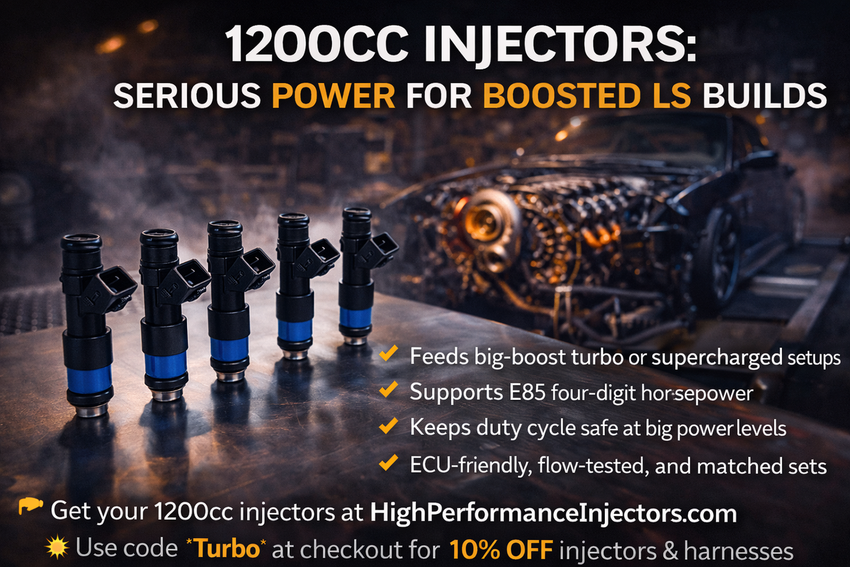 1200cc Injectors: When Your LS Build Is Ready for Big Boy Power – High ...