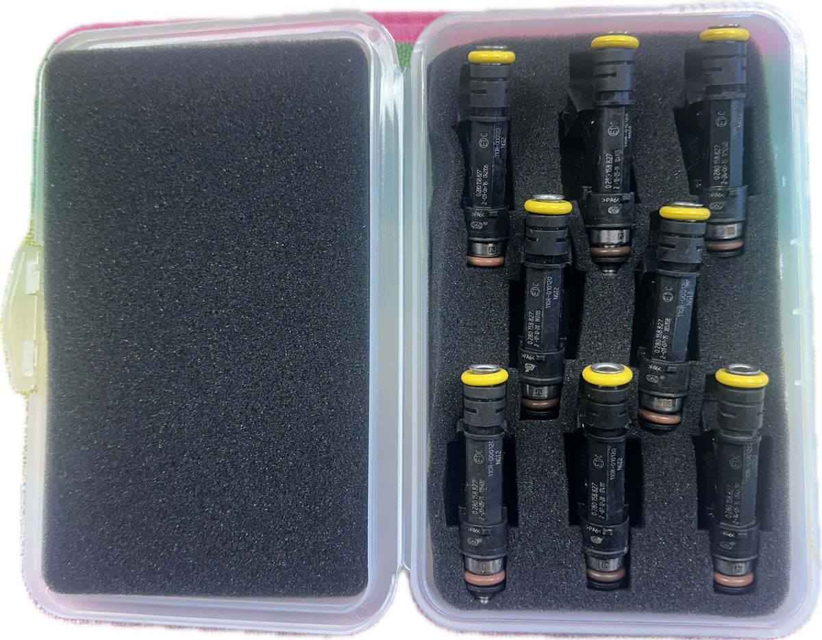 LS1 LS6 LT1 Fuel Injectors Set of 8 | EV1 Style High Impedance | HPI ...